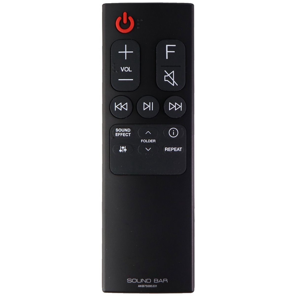 Điều khiển từ xa LG Soundbar - Đen (AKB75595331) AKB75595331 LG Sound ...
