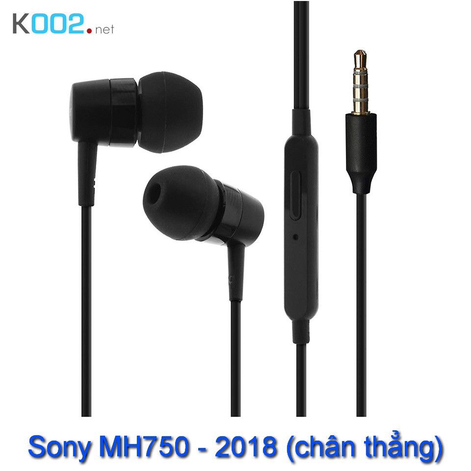 Tai nghe Sony Mh750 (jack thẳng 2018) | Shopee Việt Nam