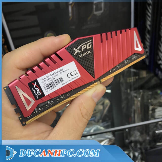 Ram DDR4 8GB ADATA XPG - Bus 2400 - Tản Thép Đỏ - DUCANHPC - Bảo hành 3 ...
