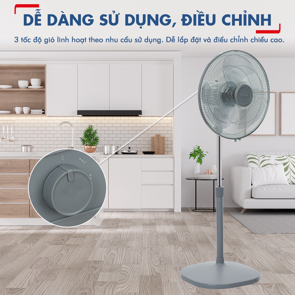 [Mã ELBSJBP07 giảm 12% đơn 500K] Quạt đứng Tefal Essential VH441790 ...