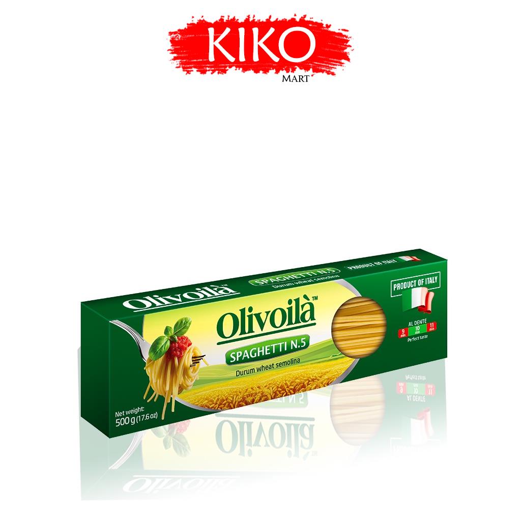 Mì Spaghetti Olivoilà nhập khẩu từ Ý Hộp 500g | Shopee Việt Nam