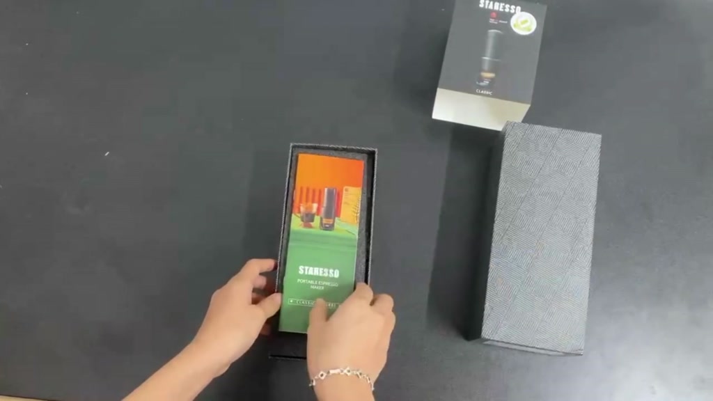 Máy pha cà phê cầm tay mini STARESSO Basic SP-200 áp lực 20 bar Bản mới ...