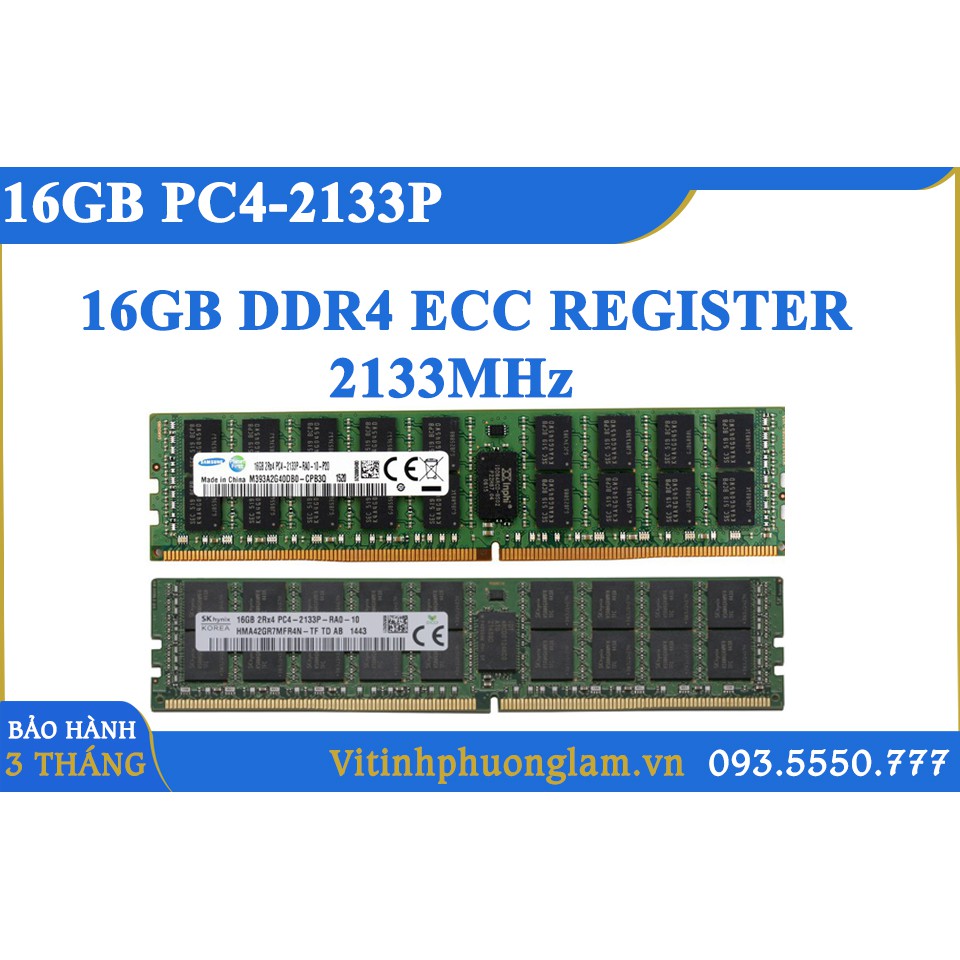 RAM ECC REGISTER DDR4 16GB BUSS 2133 / 2400 / 2666 | Shopee Việt Nam