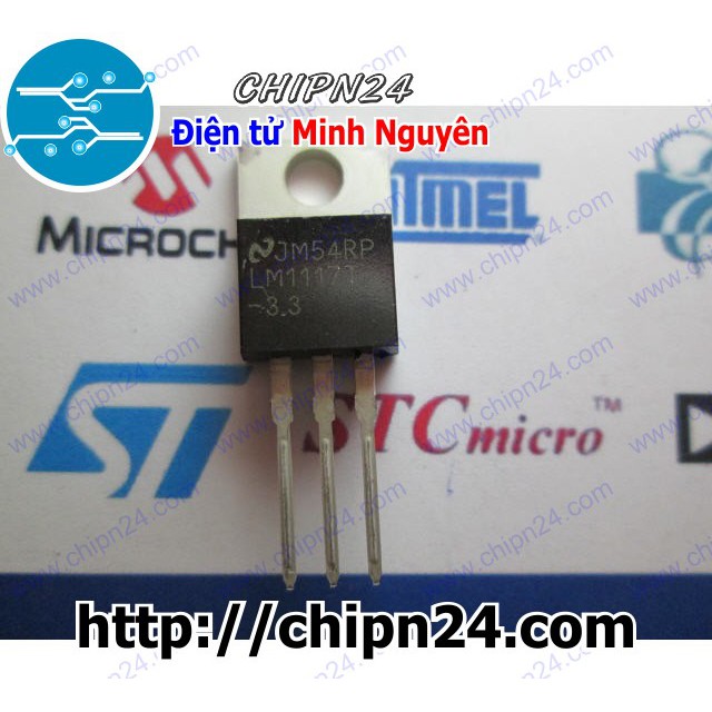 [2 CON] (DIP) IC LM1117T-3.3V TO-220 (LM1117 3V3 1A) | Shopee Việt Nam