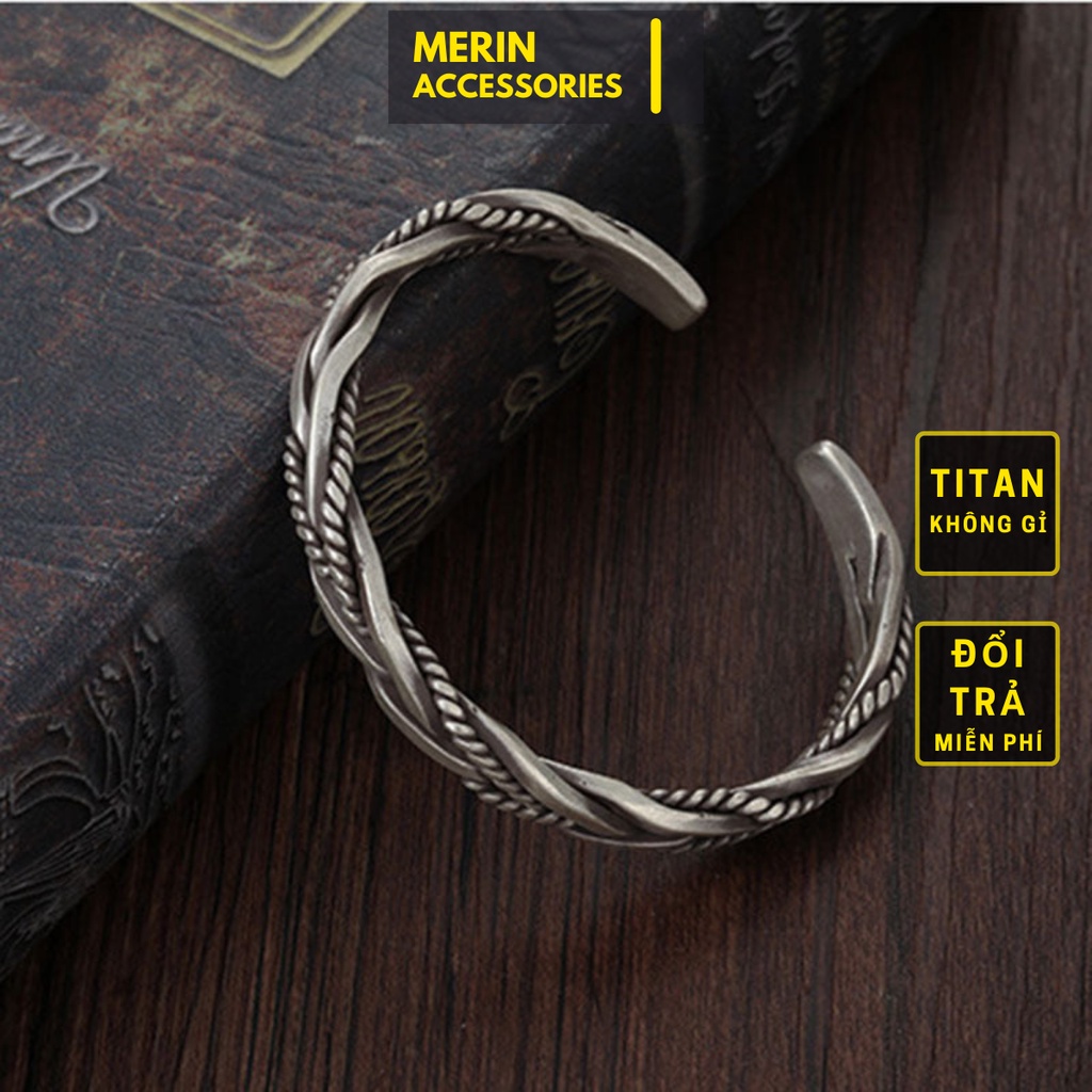 Vòng Tay Nam Lắc Tay Unisex Thời Trang Đeo Tay Nam Nữ Basic Merin ...
