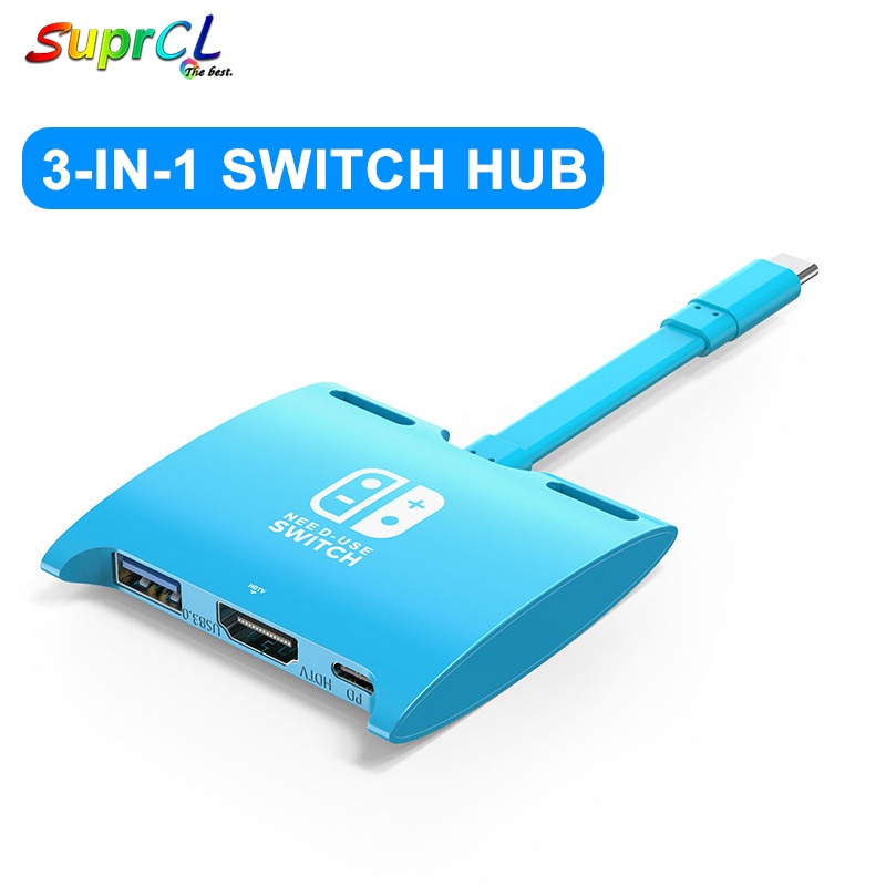 Dock Chuyển Đổi USB C Sang 4K HDMI USB 3.0 Hub Cho Nintendo Switch ...