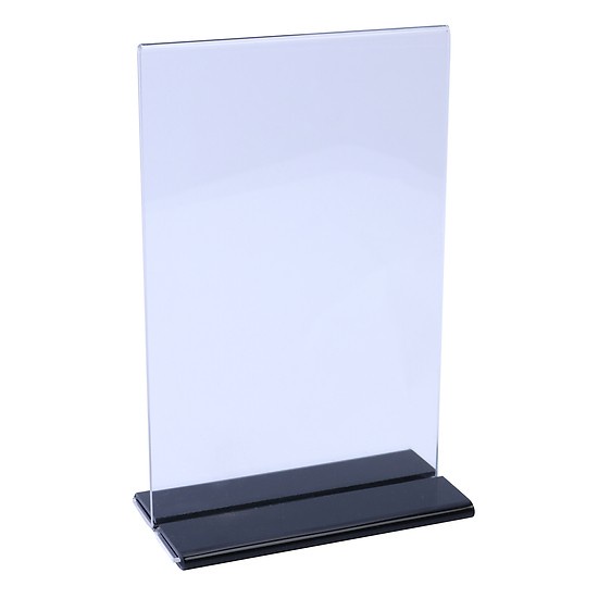 Menu mica A4 để bàn ĐẾ MÀU ĐEN khô A4, A5 | Shopee Việt Nam