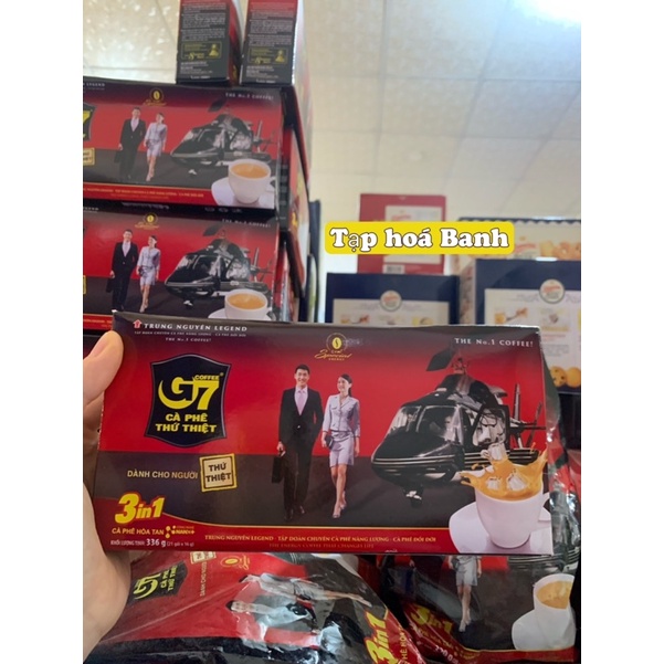 Cà phê sữa G7 3in1 ( Hộp 336g) ( Bịch 320g) ( Bịch 800g) | Shopee Việt Nam