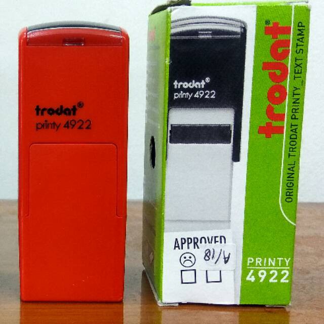 Dấu Trodat Printy 4922 Vuông khắc dấu logo, ký hiệu, nội dung nhỏ ...