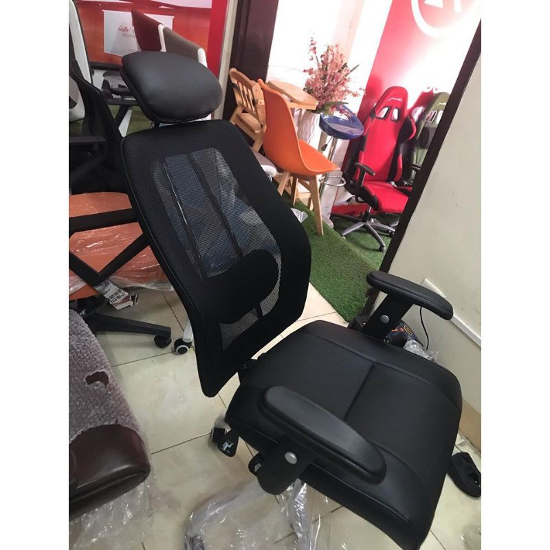 Ghế lưới Hòa Phát GL309 (ngả tựa mọi góc độ, tay tăng chỉnh). | Shopee ...