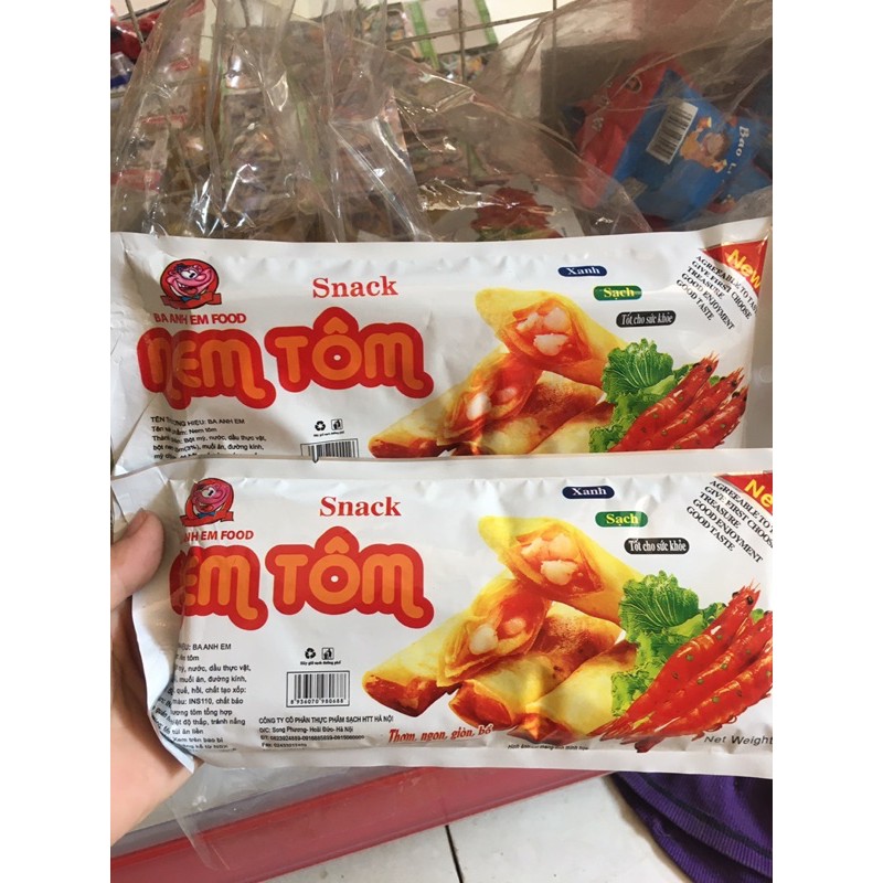 Snack nem tôm | Shopee Việt Nam