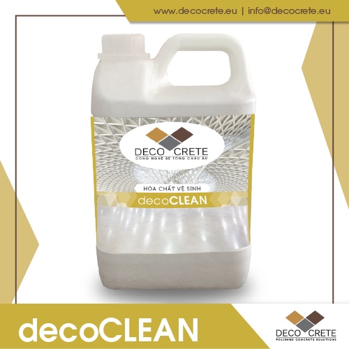 decoCLEAN 2kg - Hoá chất Vệ Sinh sàn bê tông công nghệ nano colloidal ...