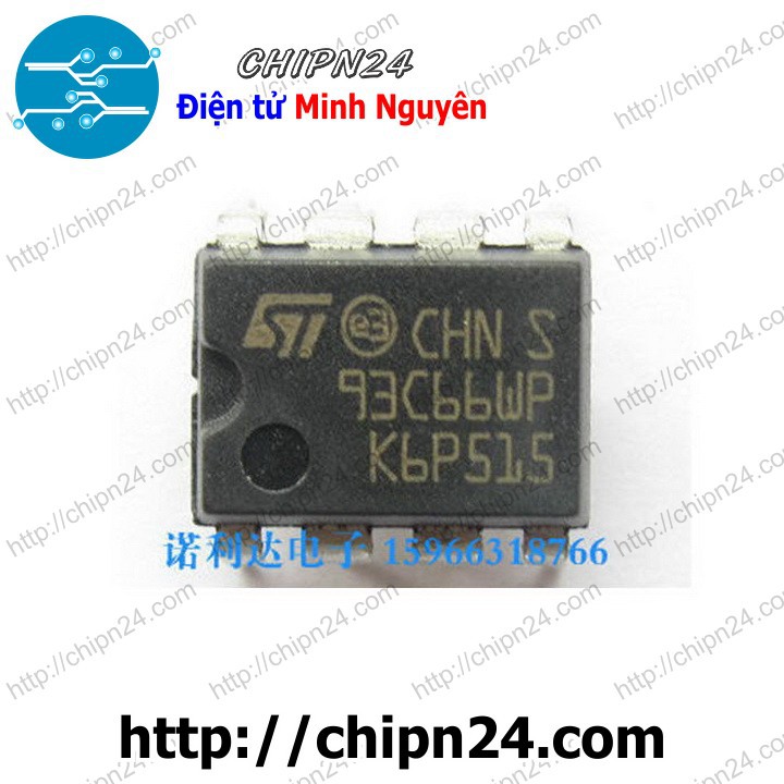 [1 CON] (SOP) IC Dán 93C66 SOP-8 (SMD) (AT93C66 IC Nhớ EEPROM) | Shopee Việt Nam