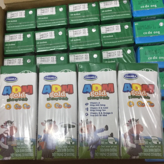 Sữa adm vinamilk 180ml | Shopee Việt Nam