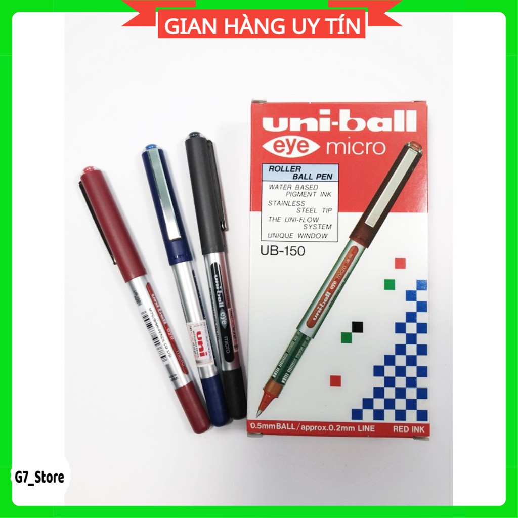 Hộp 12 bút UB 150 Uni ball, bút gel UB150 hàng thường | Shopee Việt Nam
