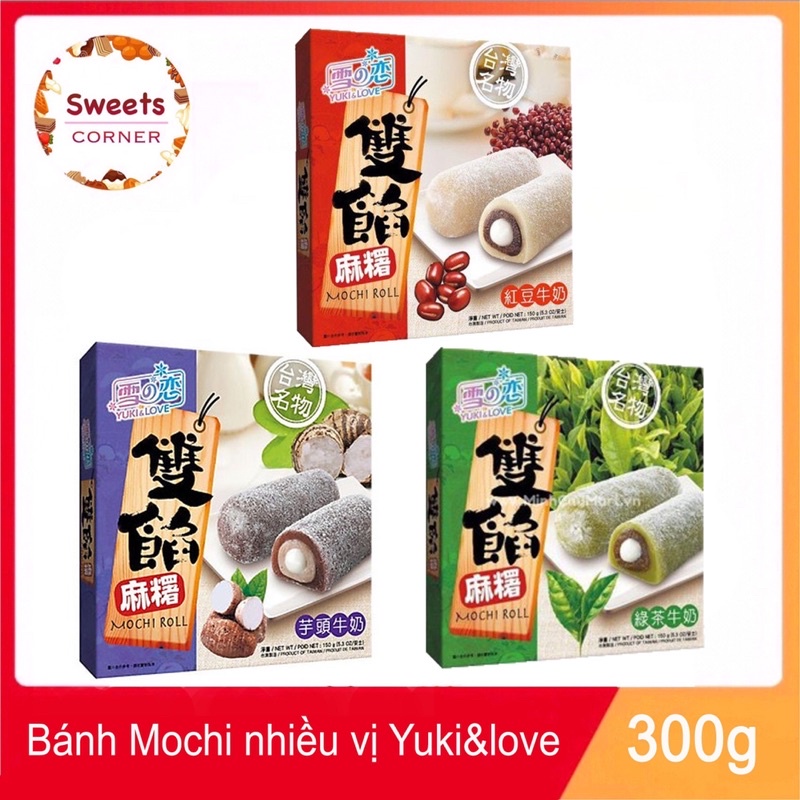 Bánh Mochi Nhiều Vị Yuki&love Đài Loan 300g (3 vị) | Shopee Việt Nam