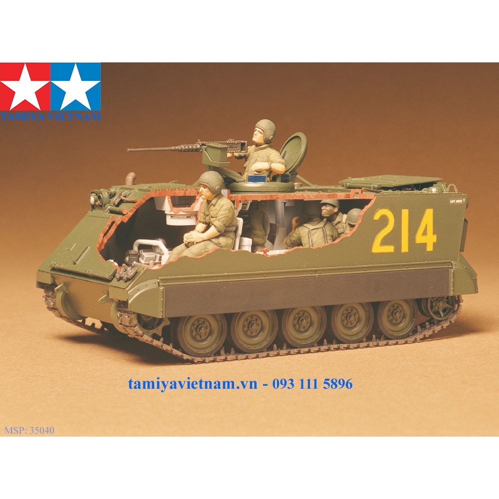 [TAMIYA] 35040 Mô hình xe tăng quân sự 1/35 SCALE M113 U.S. ARMOURED ...