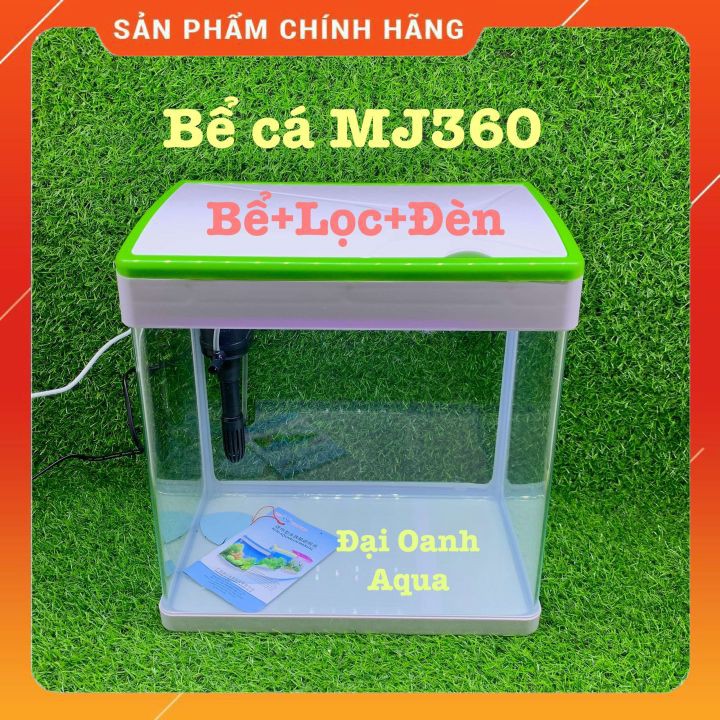Bộ Bể Cá Để Bàn MJ-360, Kích Thước 36x22x37cm (Chỉ ship Hà Nội) | Shopee Việt Nam