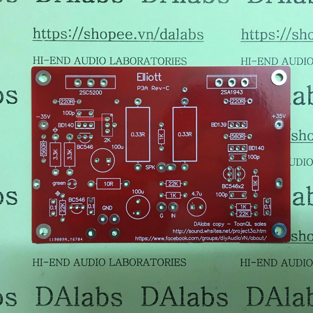 Mạch khuếch đại âm thanh P3A (02 PCB) | Shopee Việt Nam