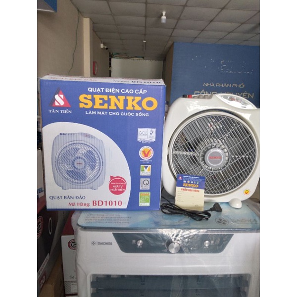 [ Hàng chính hãng ] Quạt bàn đảo Senko BD1010. | Shopee Việt Nam