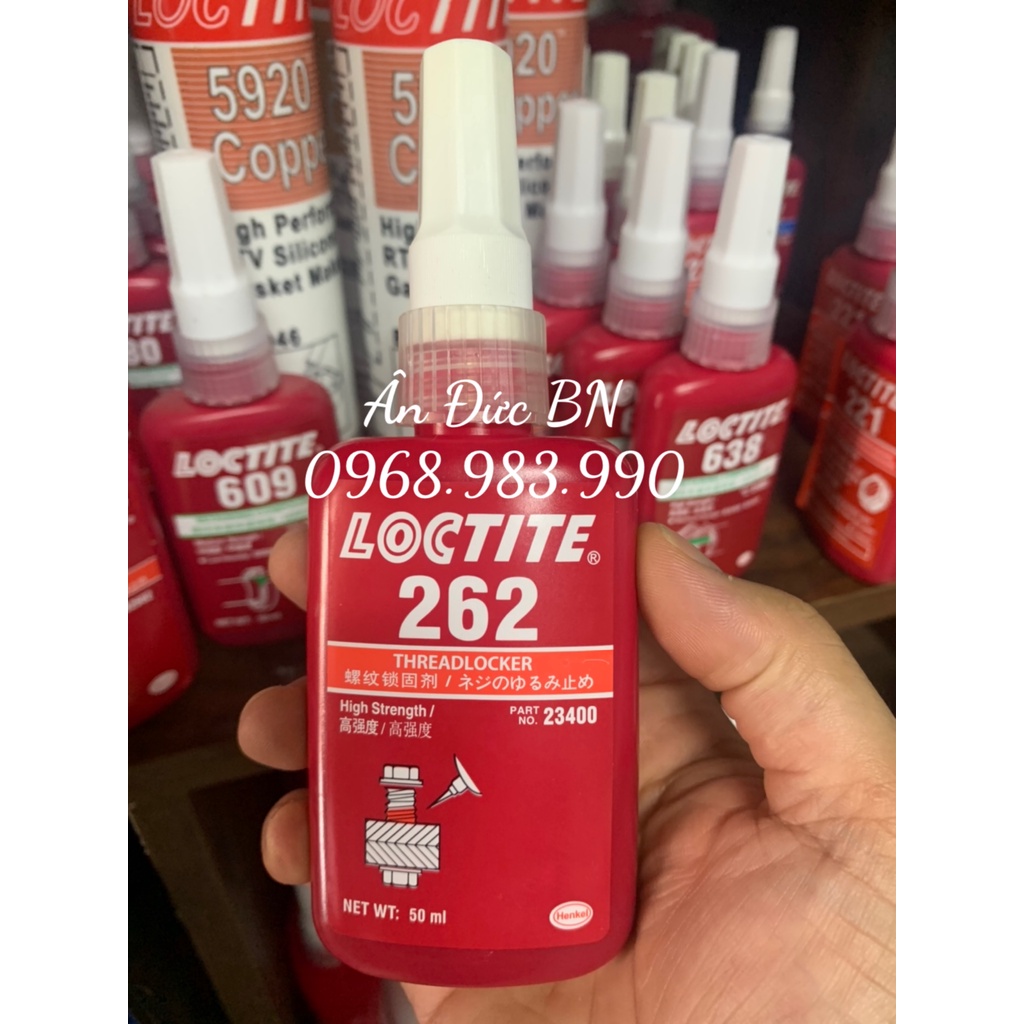 KEO DÁN KHÓA REN BULONG KEO LOCTITE 262 MEDIUM STRENGTH OIL TOLERANT ...