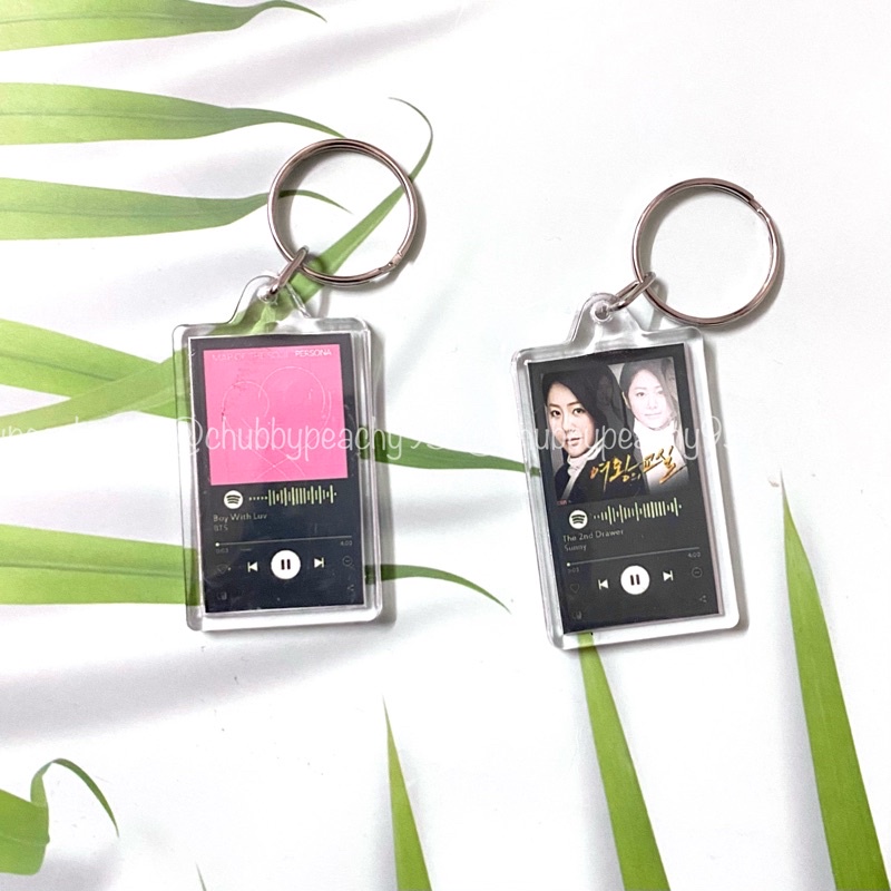 Móc khoá Spotify thay ảnh và mã bài hát theo yêu cầu | Shopee Việt Nam