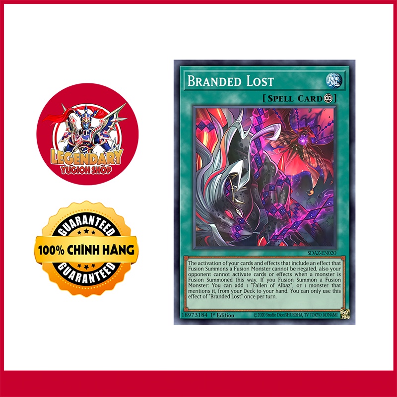[Thẻ Bài Yugioh Chính Hãng] Branded Lost | Shopee Việt Nam