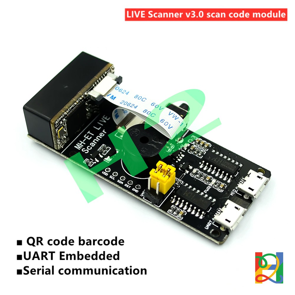 Module quét mã vạch QR code1D2D MH-ET LIVE Scanner v3.0 quét được mã QR ...