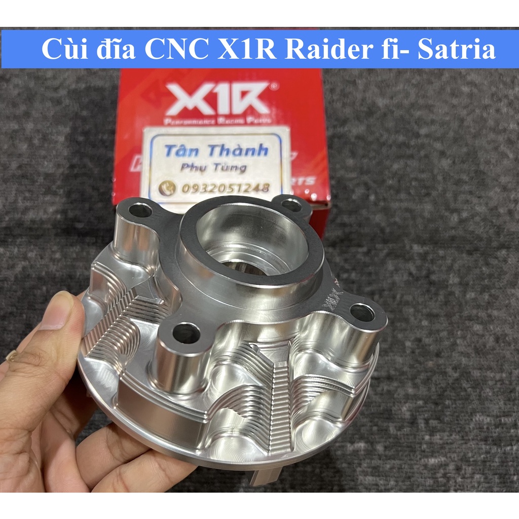 Cùi đĩa CNC X1R Raider Fi, Satria 4 lỗ chính hãng | Shopee Việt Nam