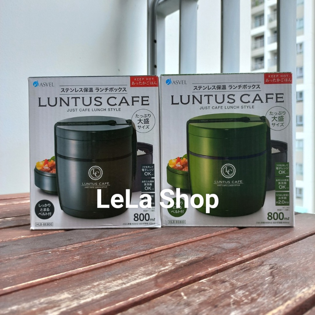 Hộp Đựng Cơm Giữ Nhiệt Luntus Cafe Nội Địa Nhật (800ML) | Shopee Việt Nam