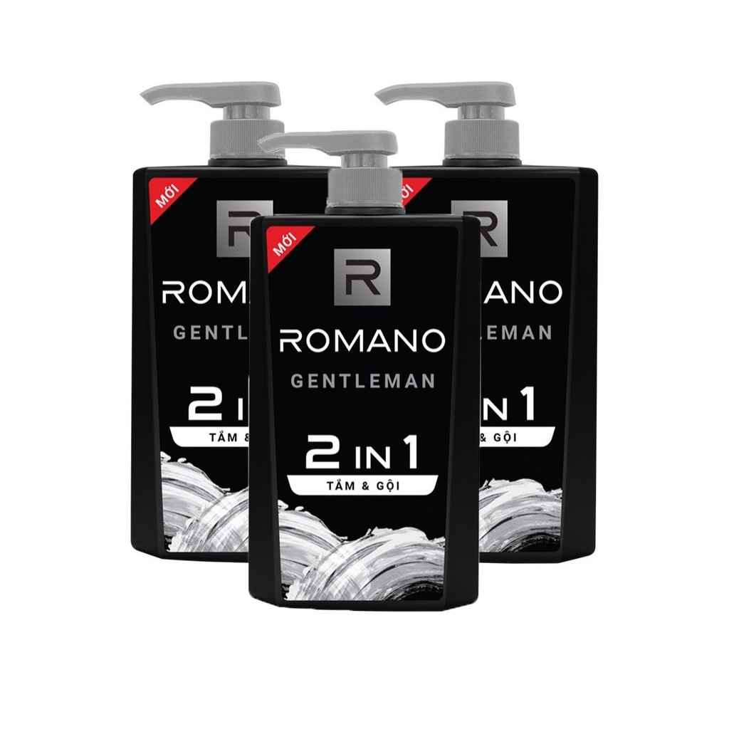 Tắm Gội Romano Gentleman 2 in1 650g (Mới) | Shopee Việt Nam