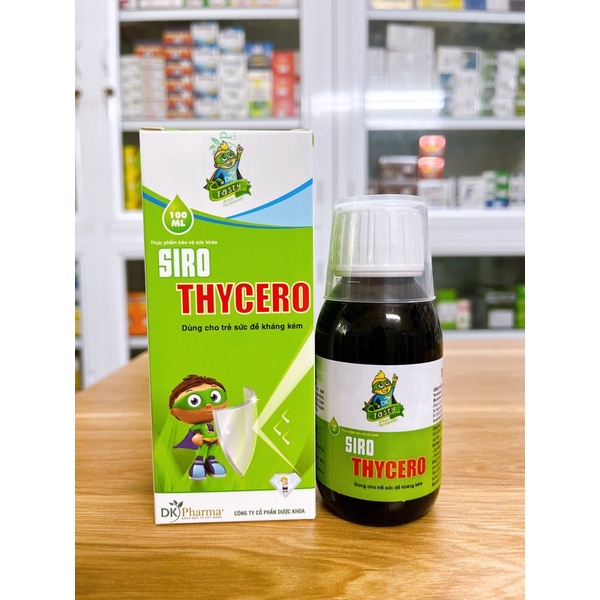 [Chính hãng] Siro THYCERO dùng cho trẻ sức đề kháng kém (Chai 100ml ...