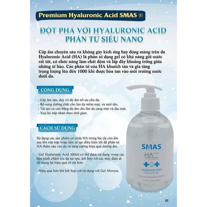 Serum SMAS HA PLUS 300ml (Có chiết) | Shopee Việt Nam