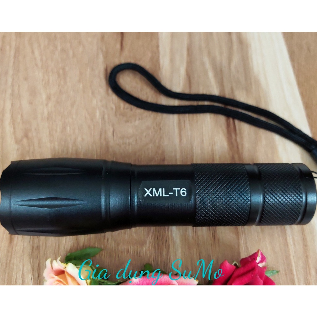 Đèn Pin Siêu Sáng Cao Cấp XML-T6, Đèn Pin Cầm Tay Vỏ Hợp Kim Nhôm Siêu Nhẹ, Chống Trầy Xước ...