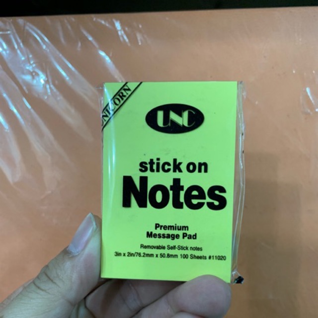 Giấy note vàng 3X2 UNC 76,2x50,6mm | Shopee Việt Nam