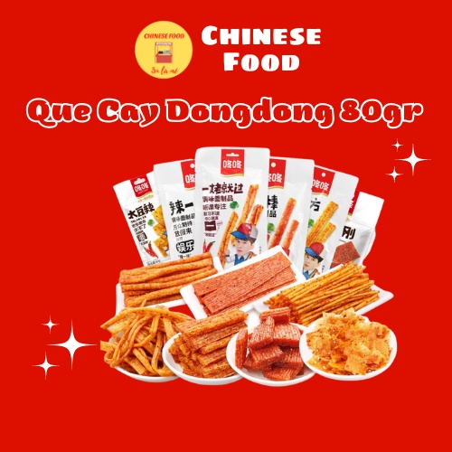Que Cay Dongdong 80gr Tẩm Vị Ăn Liền Đồ Ăn Vặt Trung Quốc | Shopee Việt Nam