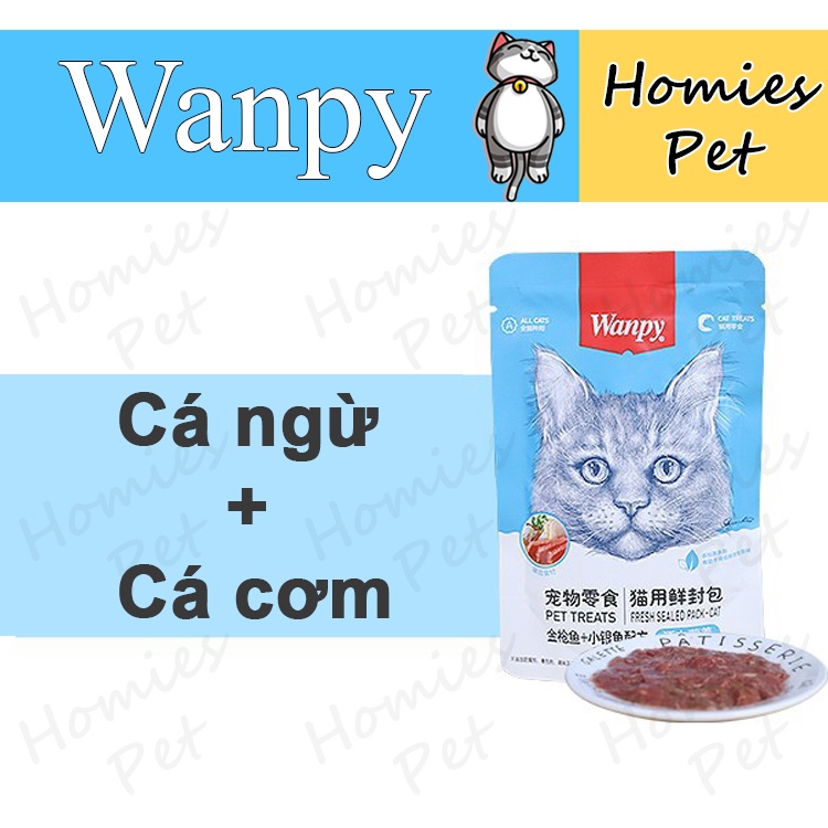 Pate Wanpy, thức ăn cho mèo - Homies Pet | Shopee Việt Nam