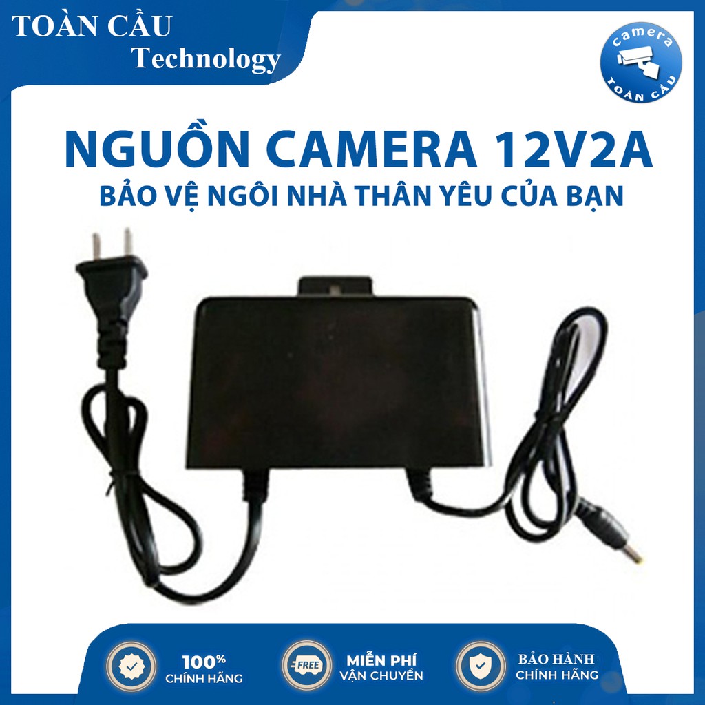 [100% CHÍNH HÃNG] Nguồn Camera 12V2A 💎LOẠI TỐT💎Nguồn Treo Tường 12VDC ...