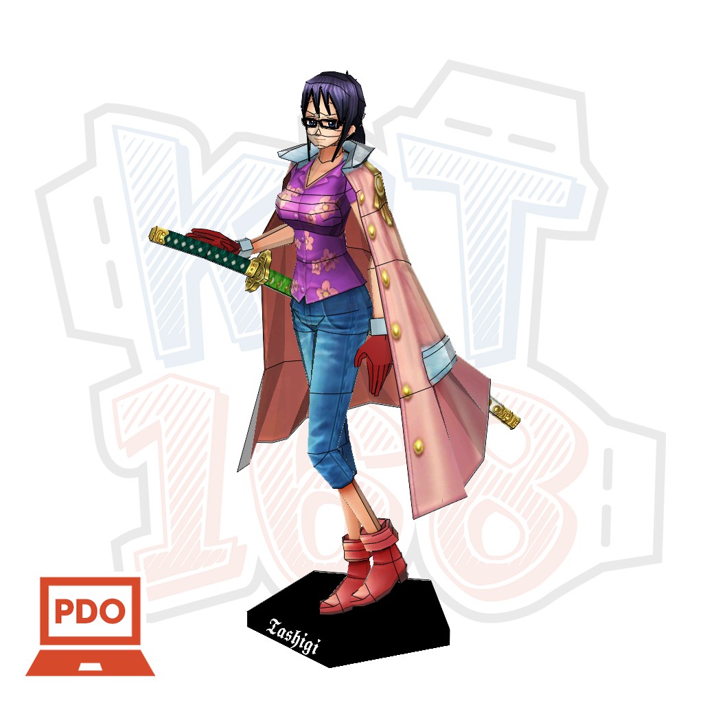 Mô hình giấy Anime Tashigi (Timeskip) - One Piece | Shopee Việt Nam