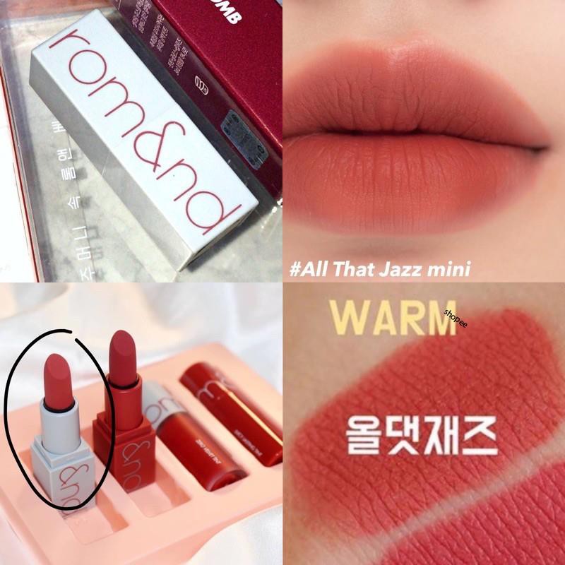 Set son lì Romand Best On My Lips Mini Kit phiên bản giới hạn 2019 ...