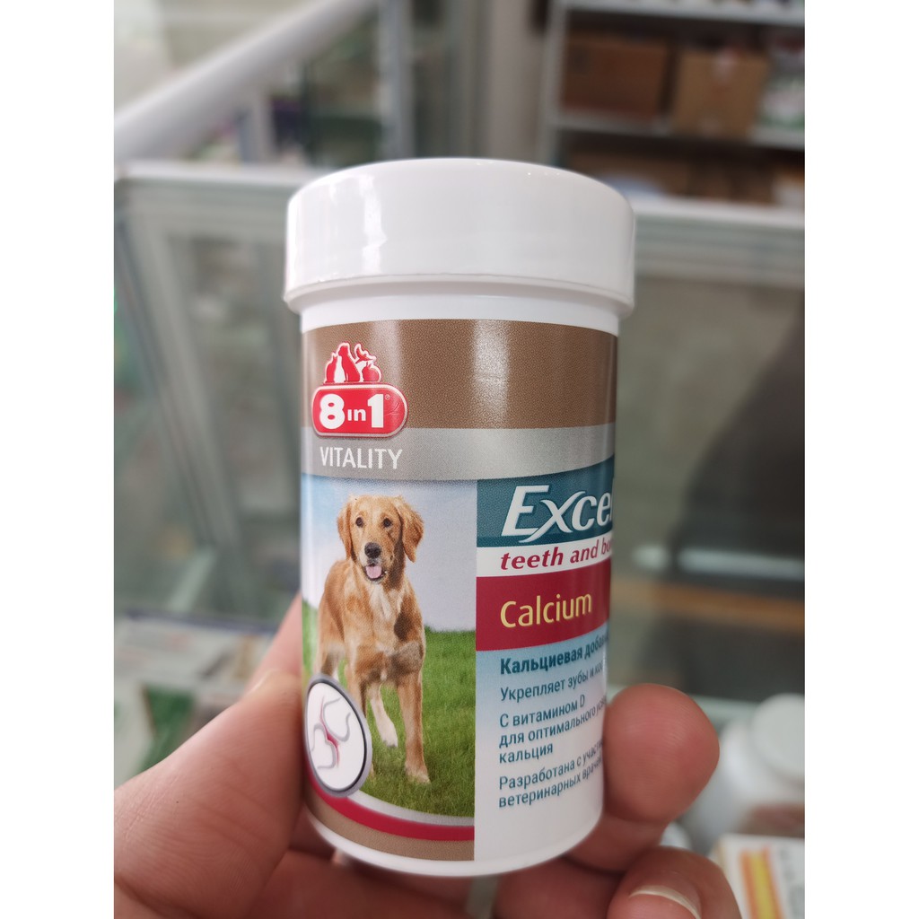 Viên bổ sung Canxi chó mèo - 8 in 1 Excel Nga | Shopee Việt Nam