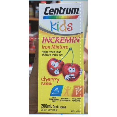 Centrum Kids Incremin 200ml Úc, Siro Cho Trẻ (1/2022) | Shopee Việt Nam