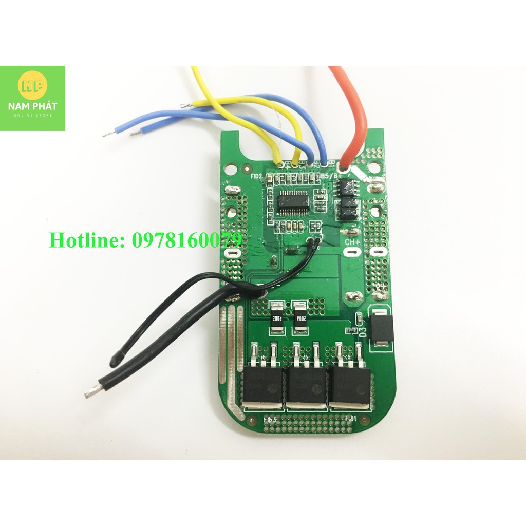 [NPS] Mạch pin Makita 5S18V 60A (loại 3 fet lớn) NPS | Shopee Việt Nam