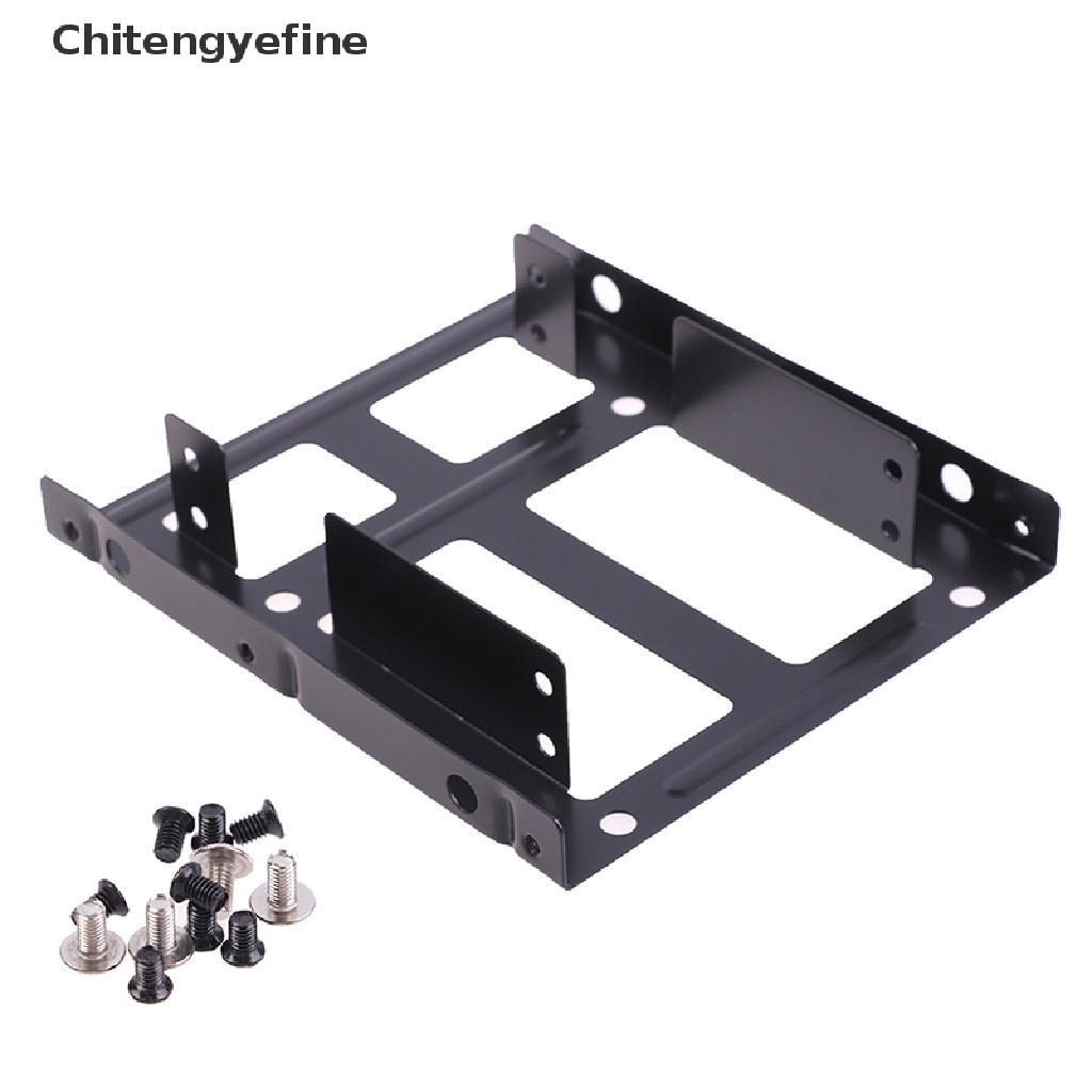 CTYE Desktop 2.5 To 3.5 Hard Drive Dual Desktop SSD Mounting Bracket ...