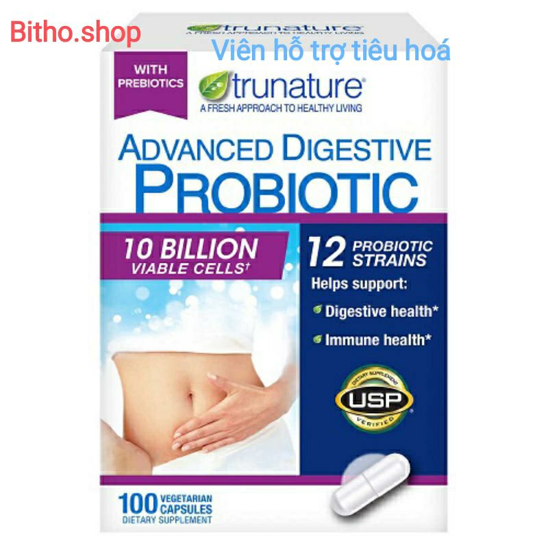 [ Date 5/25] Viên uống hỗ trợ tiêu hoá Advanced Digestive Probiotic ...