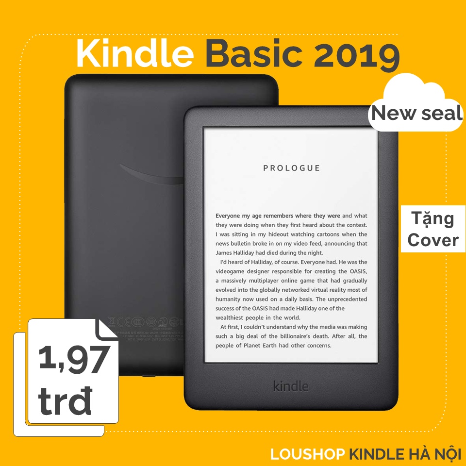 Máy đọc sách Kindle Basic 2019 10th - All new kindle 2019 có đèn nền ...
