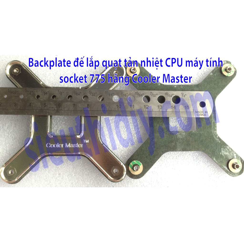 Đế quạt backplate tản nhiệt chíp Cooler Master socket 775 | Shopee Việt Nam