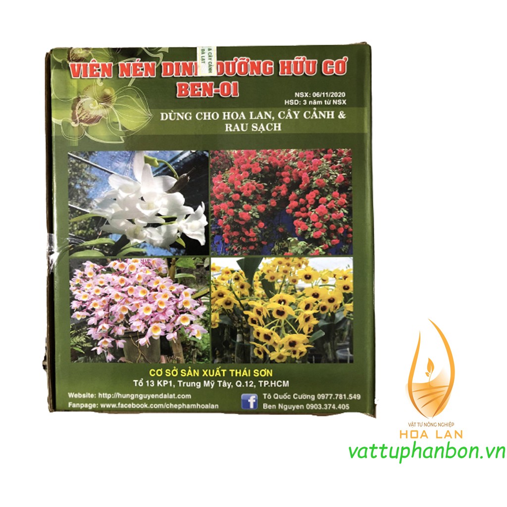 Viên Nén Dinh Dưỡng Hữu Cơ Ben-01 - #115A# 1kg | Shopee Việt Nam