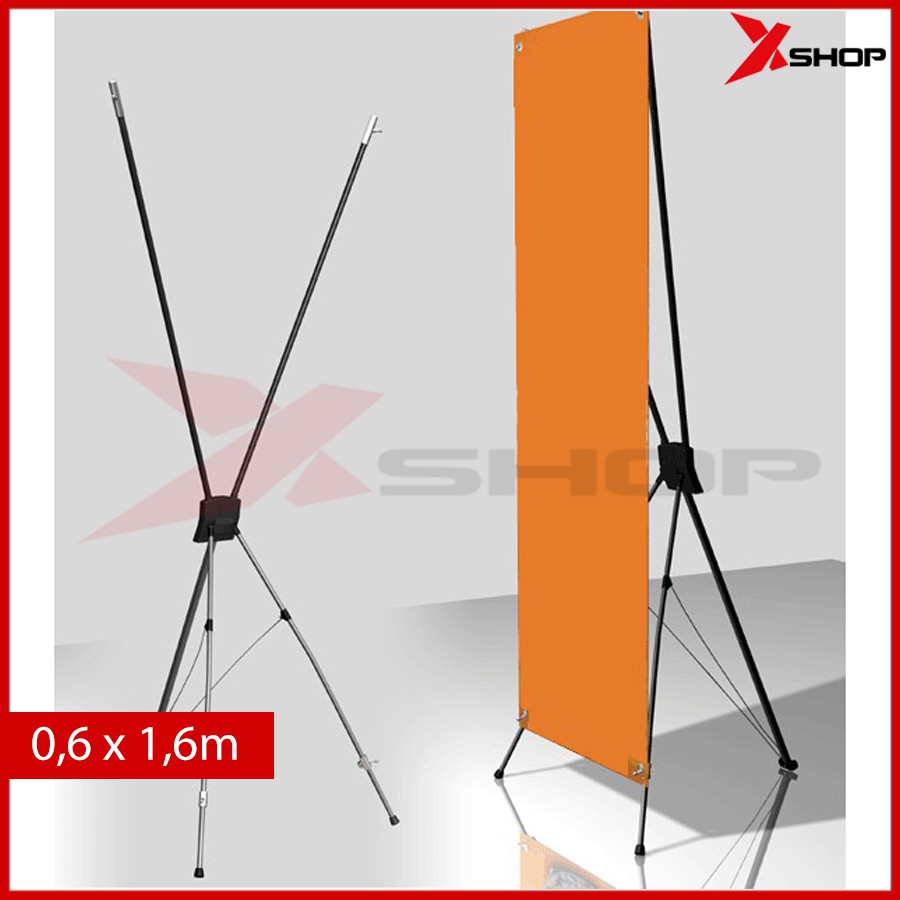 Chân Standee khung sắt 60*160cm treo banner quảng cáo | Shopee Việt Nam