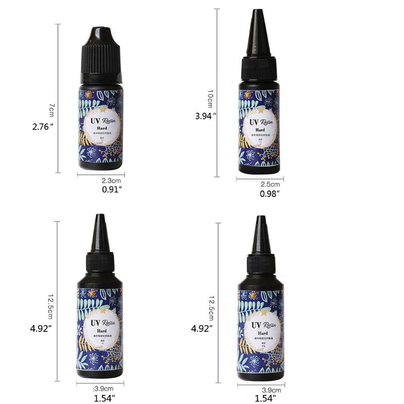 Keo nhựa UV cứng Pha lê trong suốt Xử lý tia cực tím bằng nhựa Epoxy ...